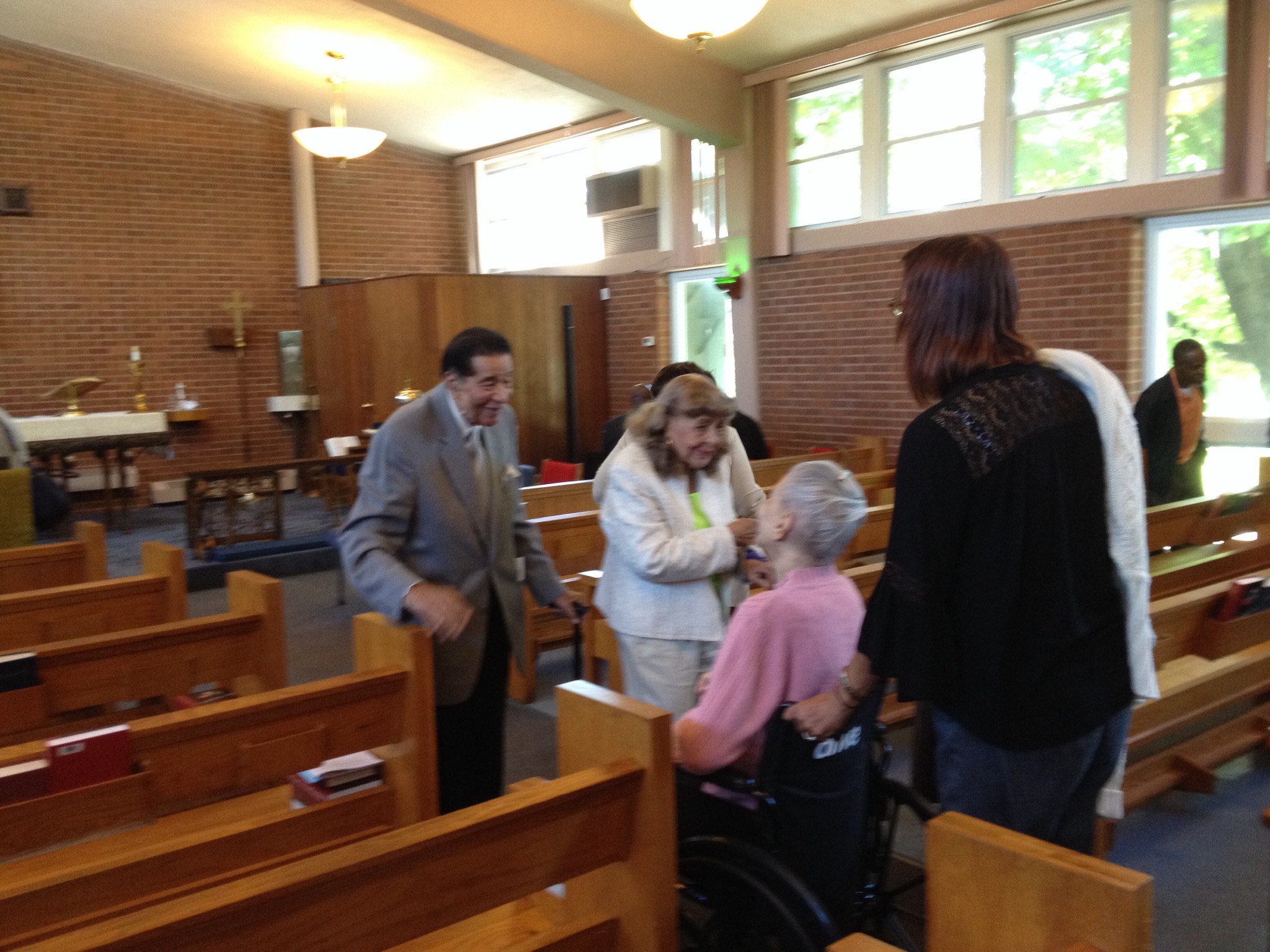 Victor Roberts 96th Birthday 1 – ALL SAINTS AND ASCENSION